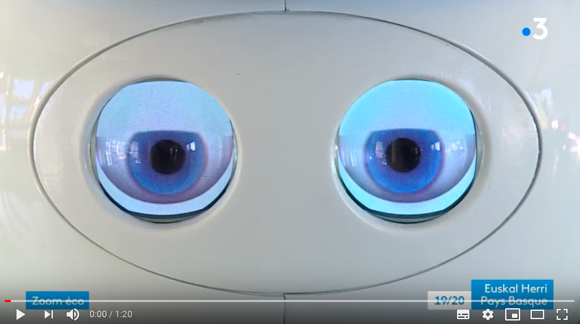 KOMPAÏ LE ROBOT SUR FRANCE 3 PAYS BASQUE - INTERVIEW | Kompai Robotics