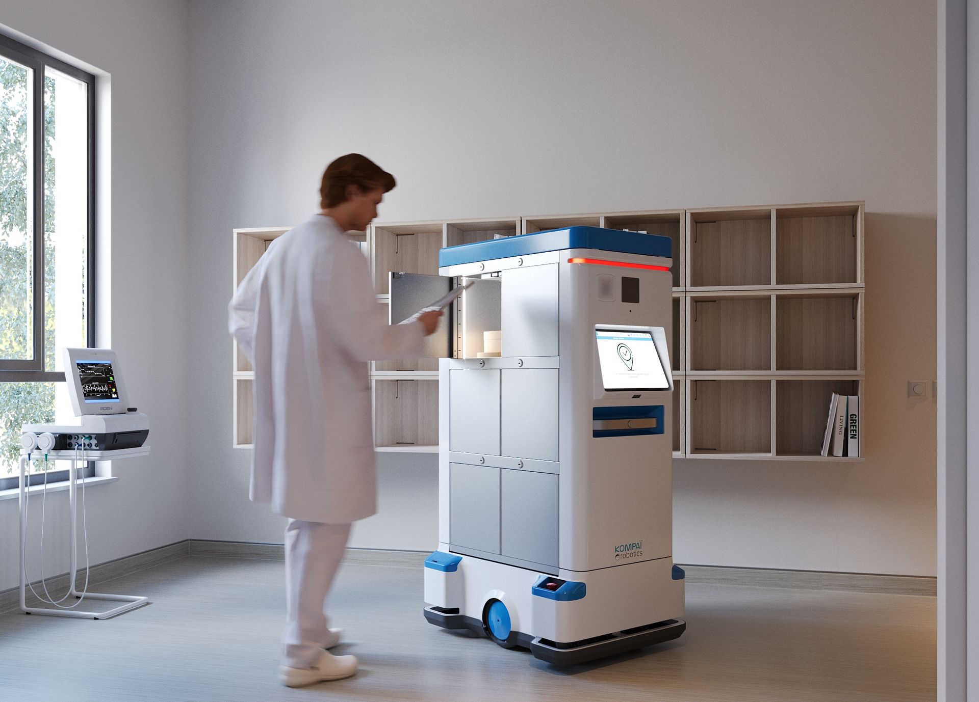 Je suis KOMPAÏ delivery | Kompai Robotics
